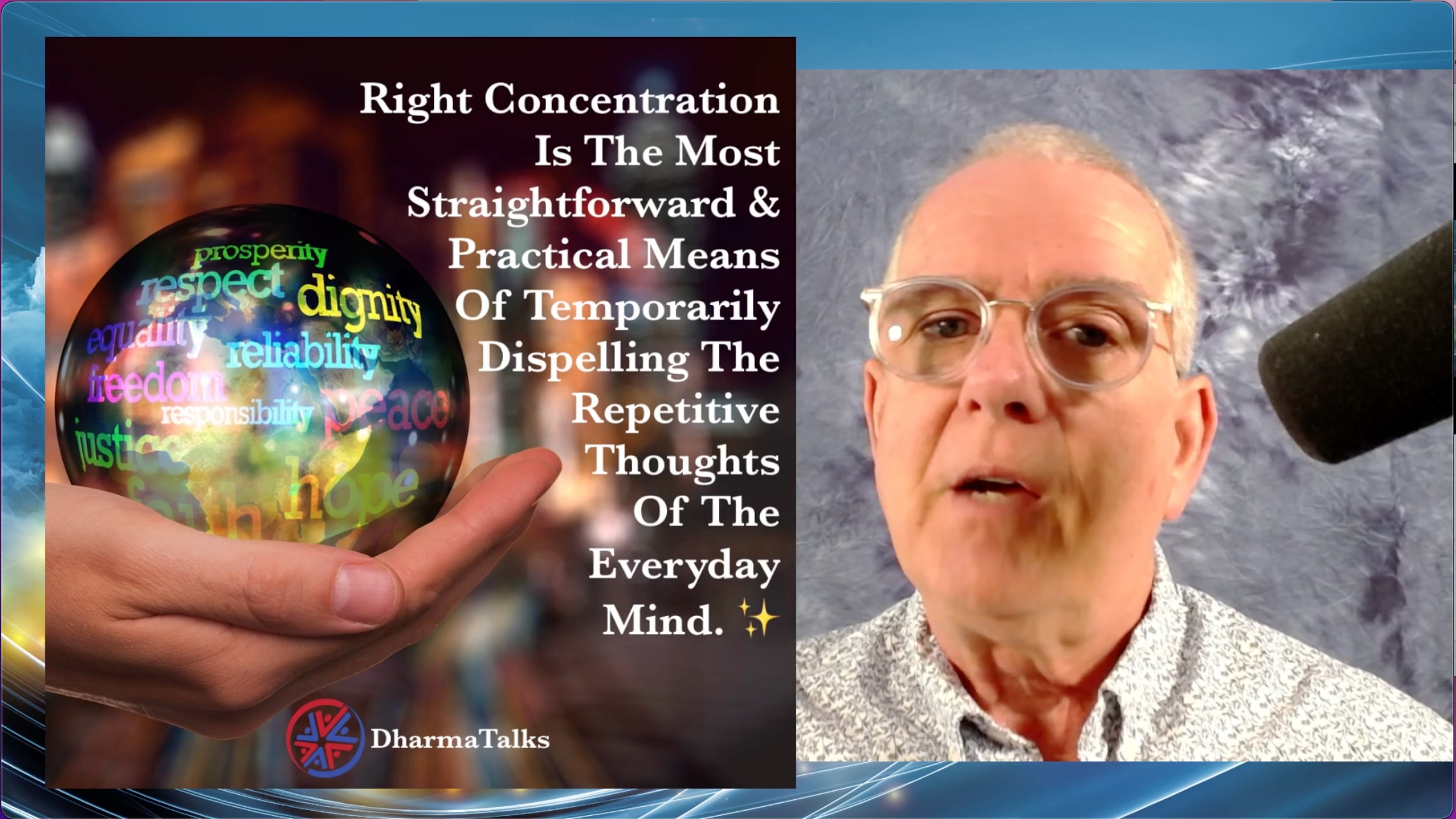 Right Concentration - DharmaTalks